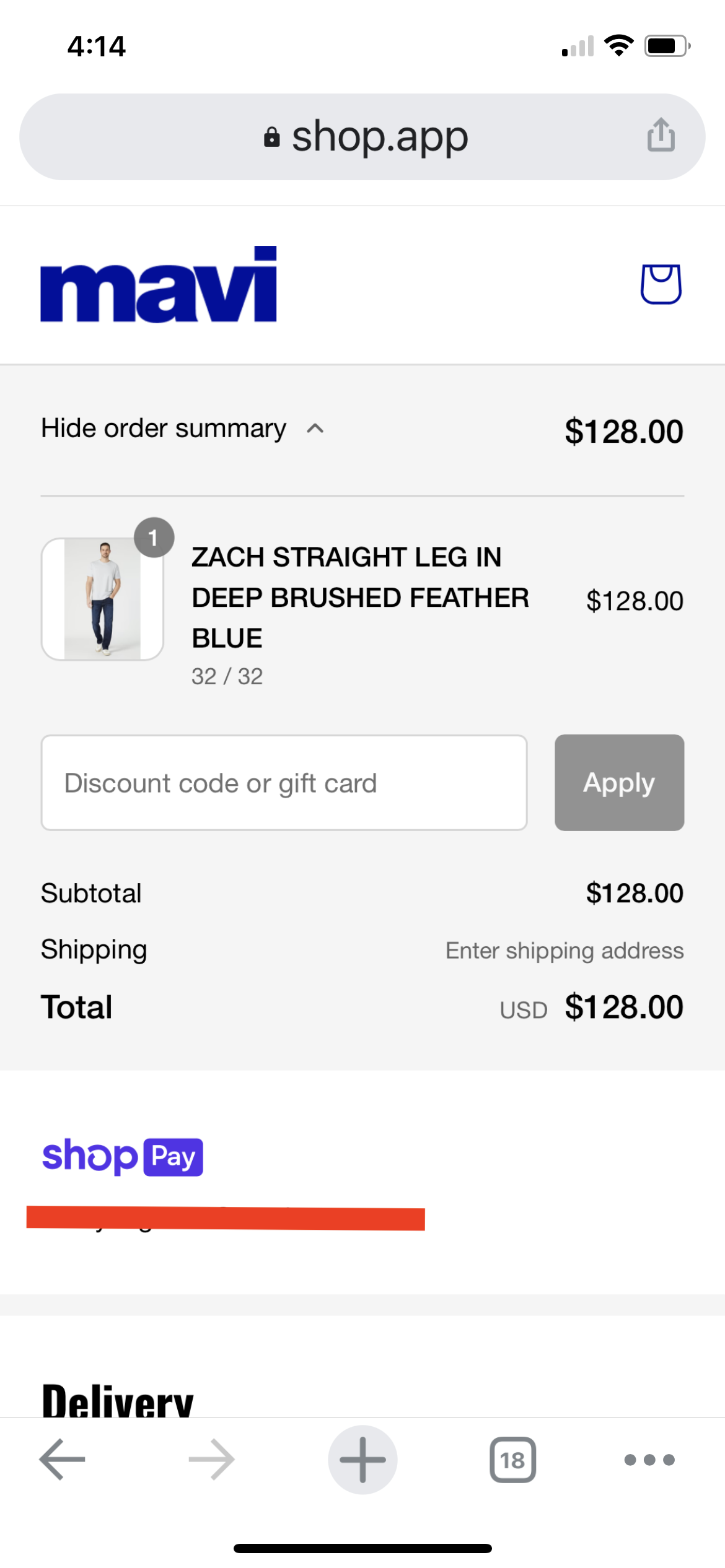 How do I redeem Rewards dollars when using Shop Pay on mobile? – Mavi